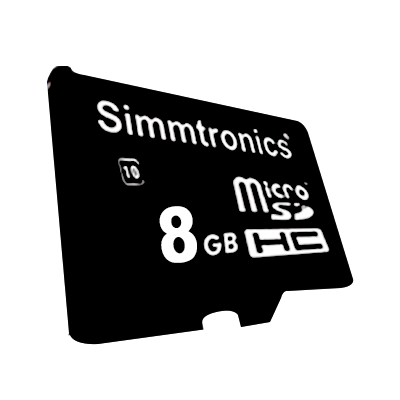 8GB Micro SD Card Class 10 Memory Card - simmtronics